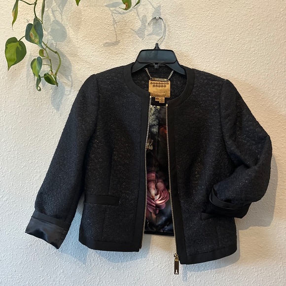 Ted Baker London | Jackets & Coats | Ted Baker London Beautiful Cropped ...